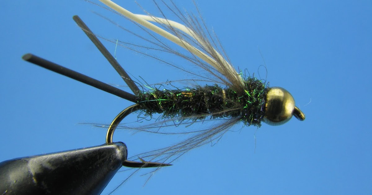 The Riffle: The Joy of Fly Tying: Rubber Leg Prince Nymph