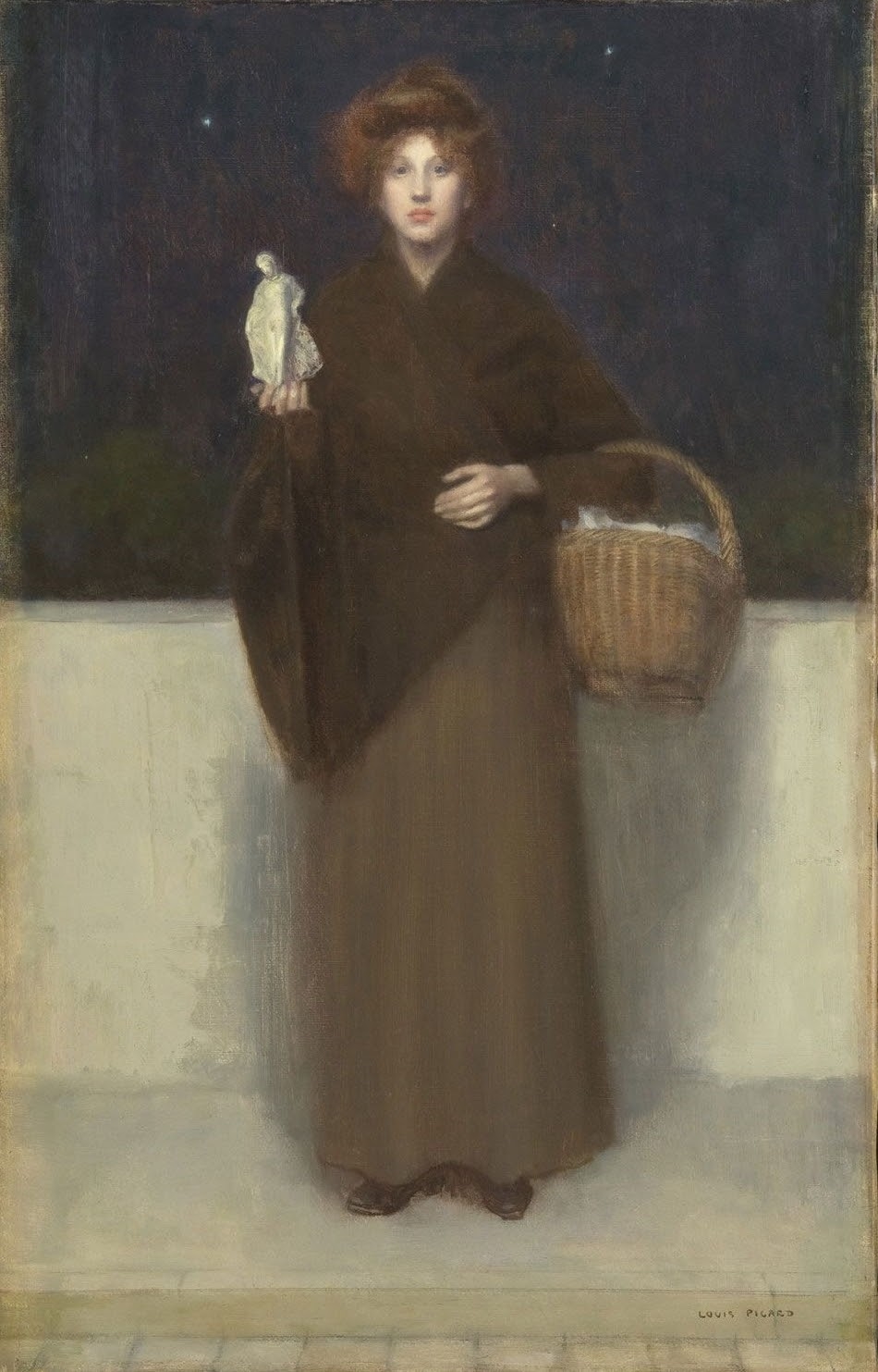 Louis PICARD (1861-1940) | Catherine La Rose ~ The Poet of Painting