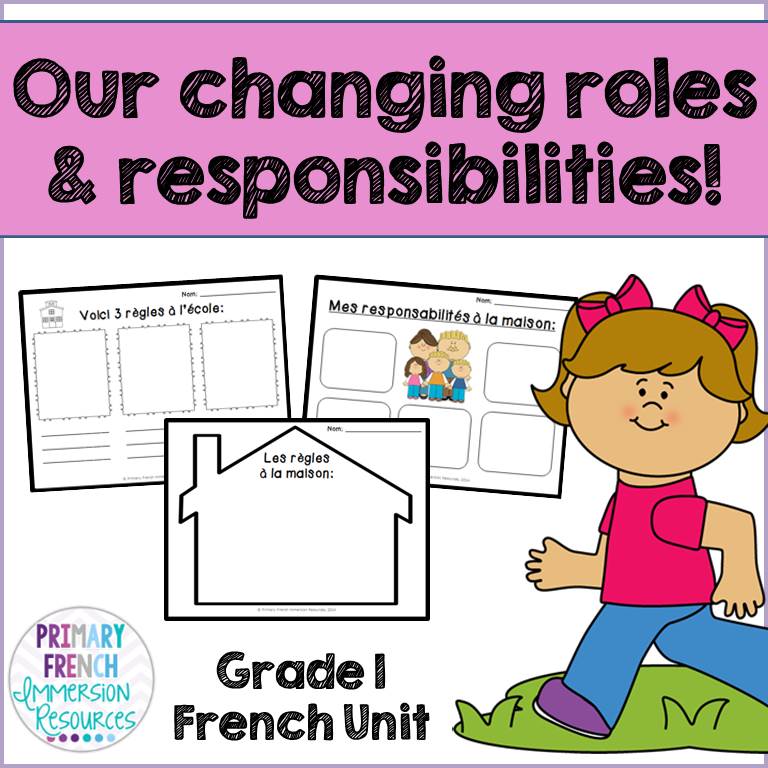 Rules and Responsibilities - Primary French Immersion Resources