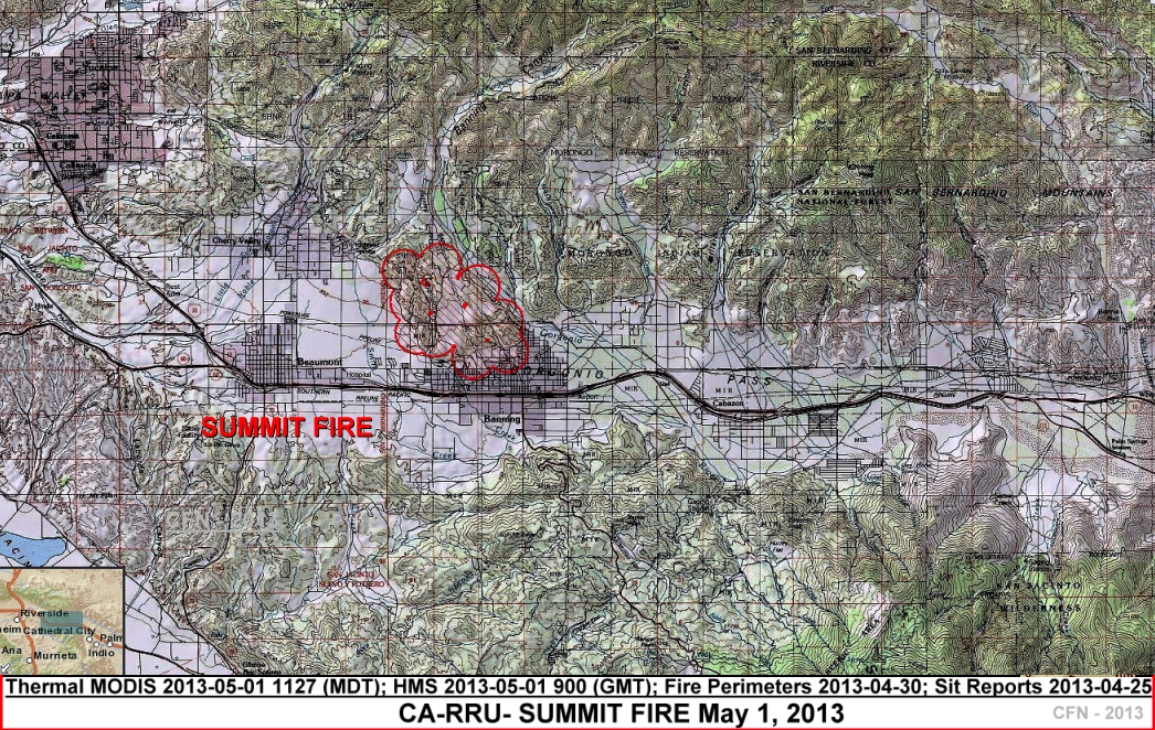 CFN - CALIFORNIA FIRE NEWS - CAL FIRE NEWS : CA-RRU- #SummitFire 3,166 ...