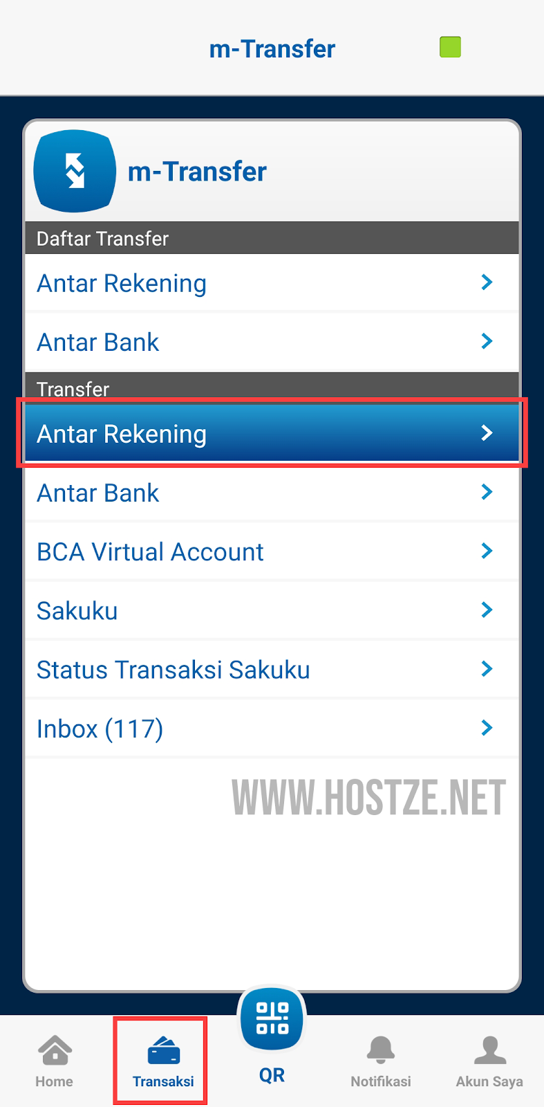 Cara Transfer Uang dari Mobile Banking BCA Lengkap - Hostze - Blogger ...