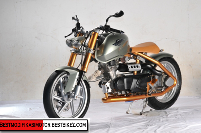 Modifikasi Honda GL Pro Classic Drag - Gambar Modifikasi Motor Terbaru