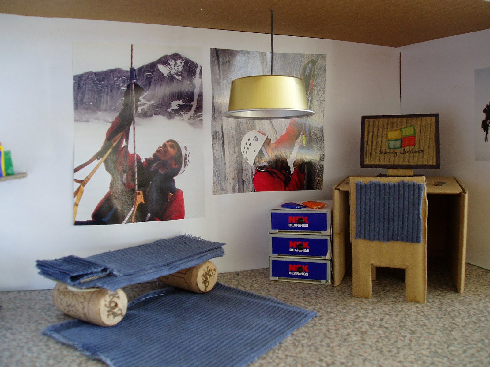 Neo -Creating: 5th grade recycle, shoebox house