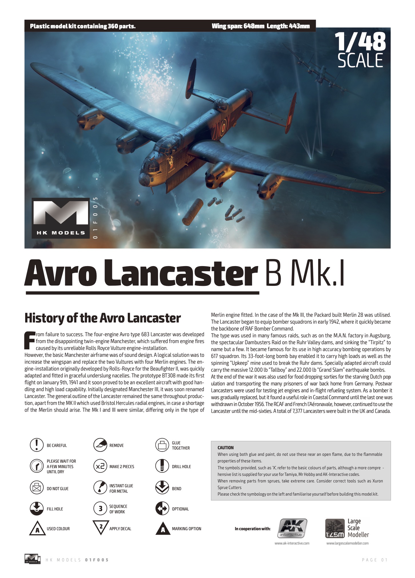 The Modelling News: Build review Pt I: 48th scale Avro Lancaster B Mk.1 ...