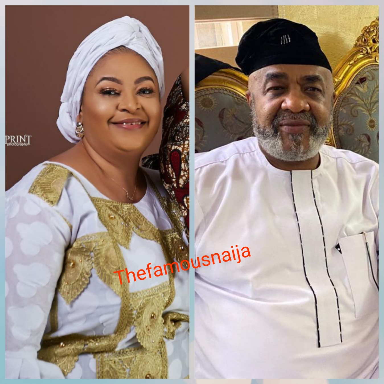 Photo of Habiba Sinare parents (Real father and mother)