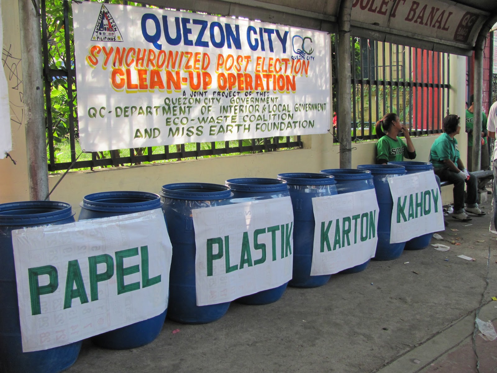 Eco-volunteers Hold Post-Election Clean-up, Urge Candidates to Follow ...