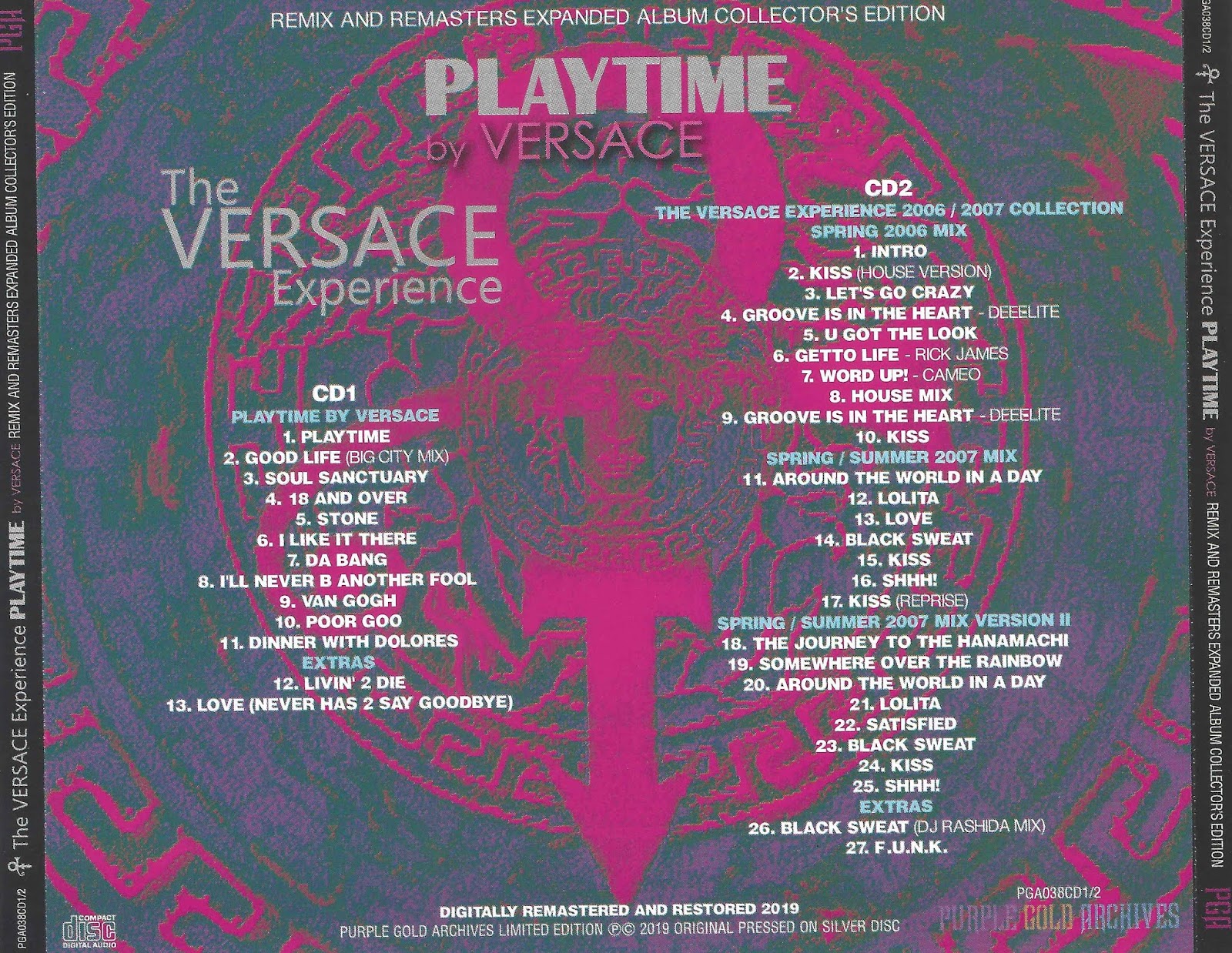 PLUMDUSTY'S PAGE: Prince Playtime By Versace The Versace Experience
