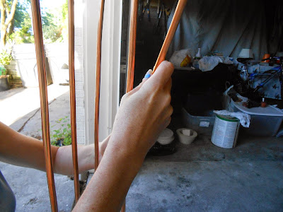 Sproutsandstuff: DIY Copper Garden Art from Copper Tubing