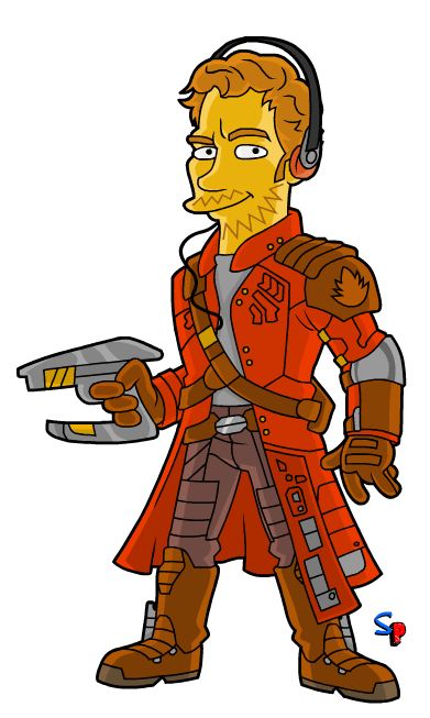 Springfield Punx: Guardians of the Galaxy; Star-Lord