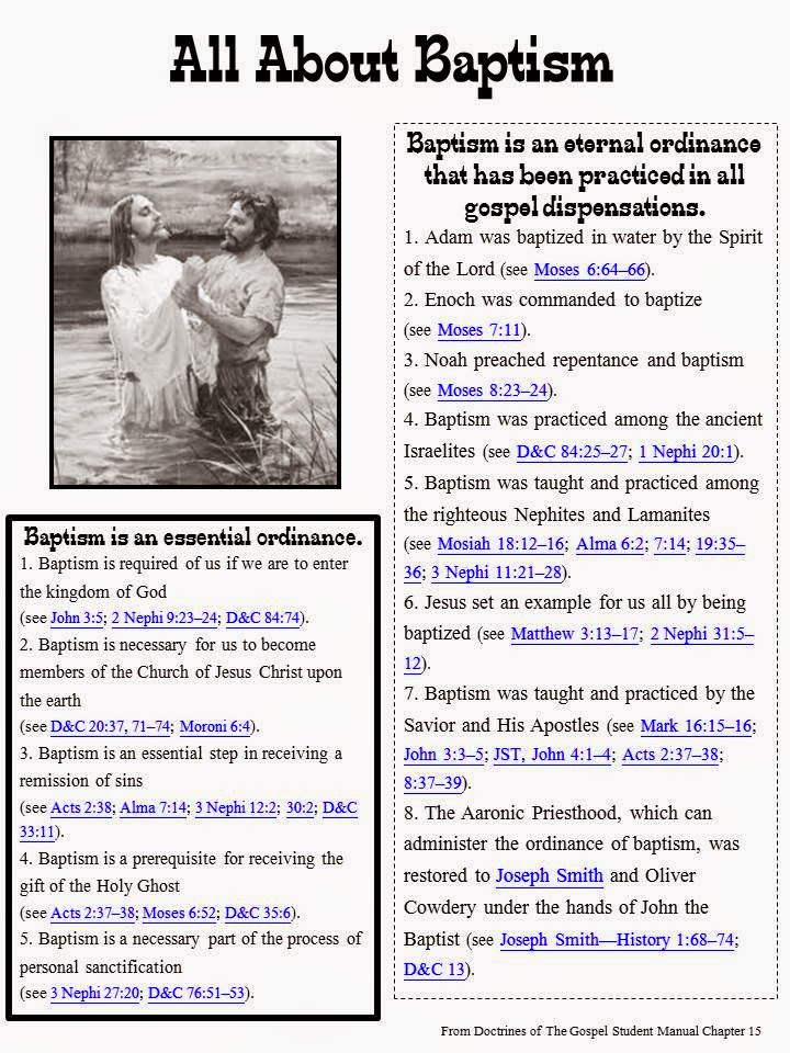 Sofia's Primary Ideas: LDS Baptism & Holy Ghost Outline- Scripture ...