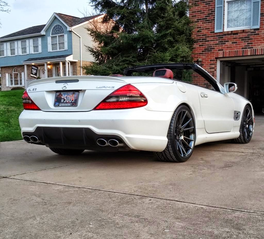 Mercedes-Benz SL63 AMG on Niche Vicenza wheels | BENZTUNING
