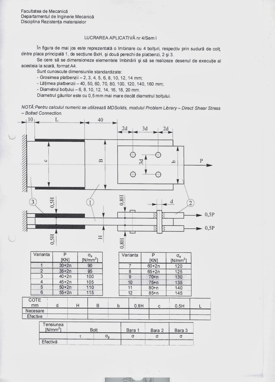 Rezistenta Materialelor - Mechanics of Materials - Résistance des ...