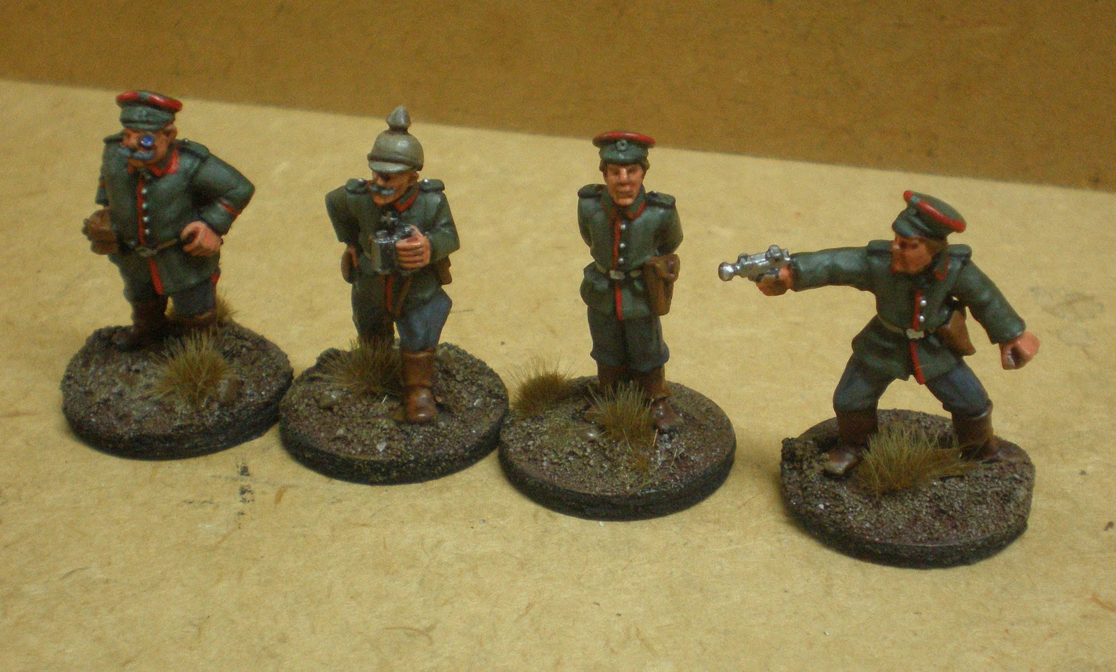 15mm paint shack: 28mm WW1 Germans based finished