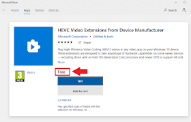 Aberto até de Madrugada: Como instalar o codec HEVC H.265 no Windows 10 ...