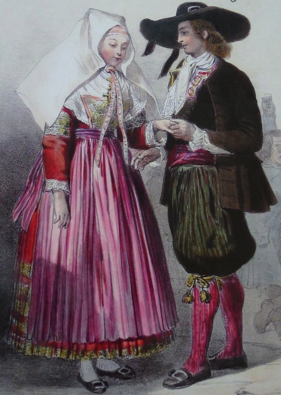 FolkCostume&Embroidery: A Closer Overview of Breton Costumes, part 1 ...