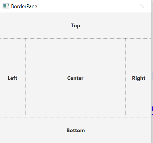 Javafx Borderpane Example