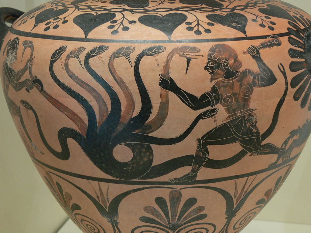 Roman Times: Heracles (Hercules) and the Lernaean Hydra