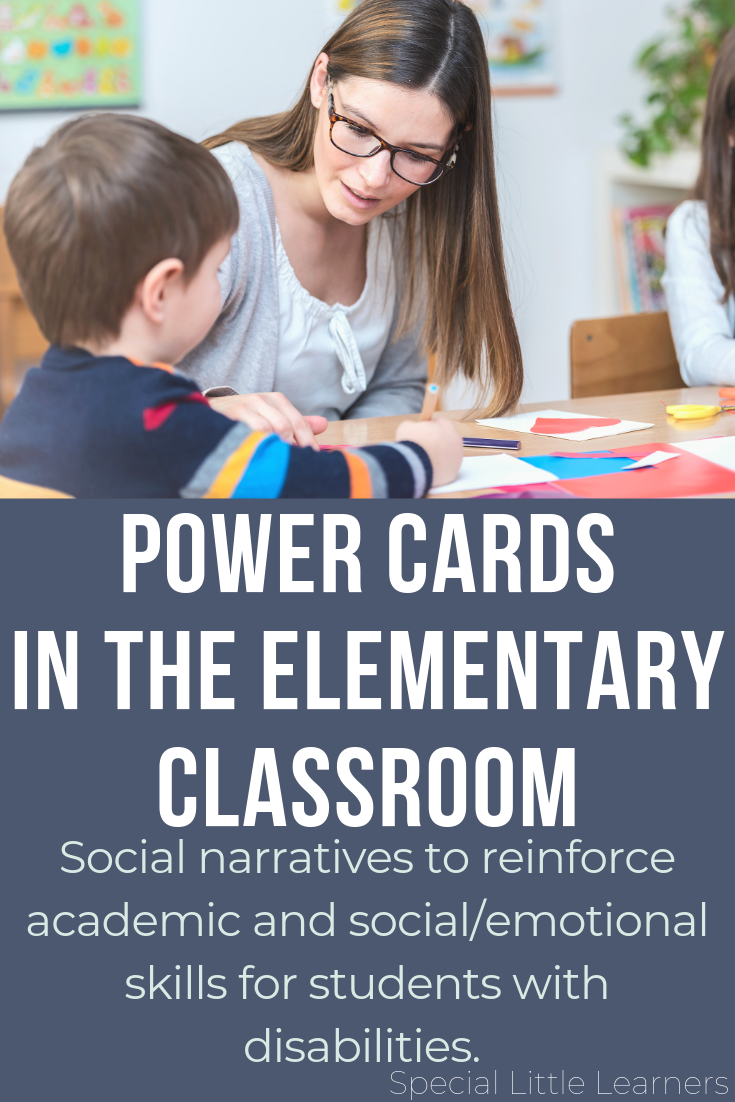 Special Little Learners: Using Power Cards in the Elementary Classroom