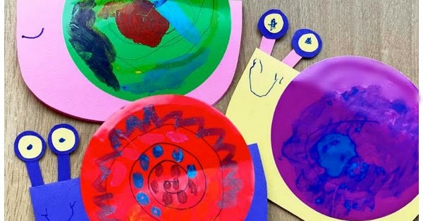 Learning and Exploring Through Play: Rocking Snail Craft