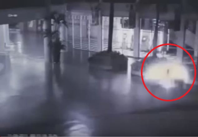 Watch: Glowing Angel Caught in Cam at a Mall in Indonesia