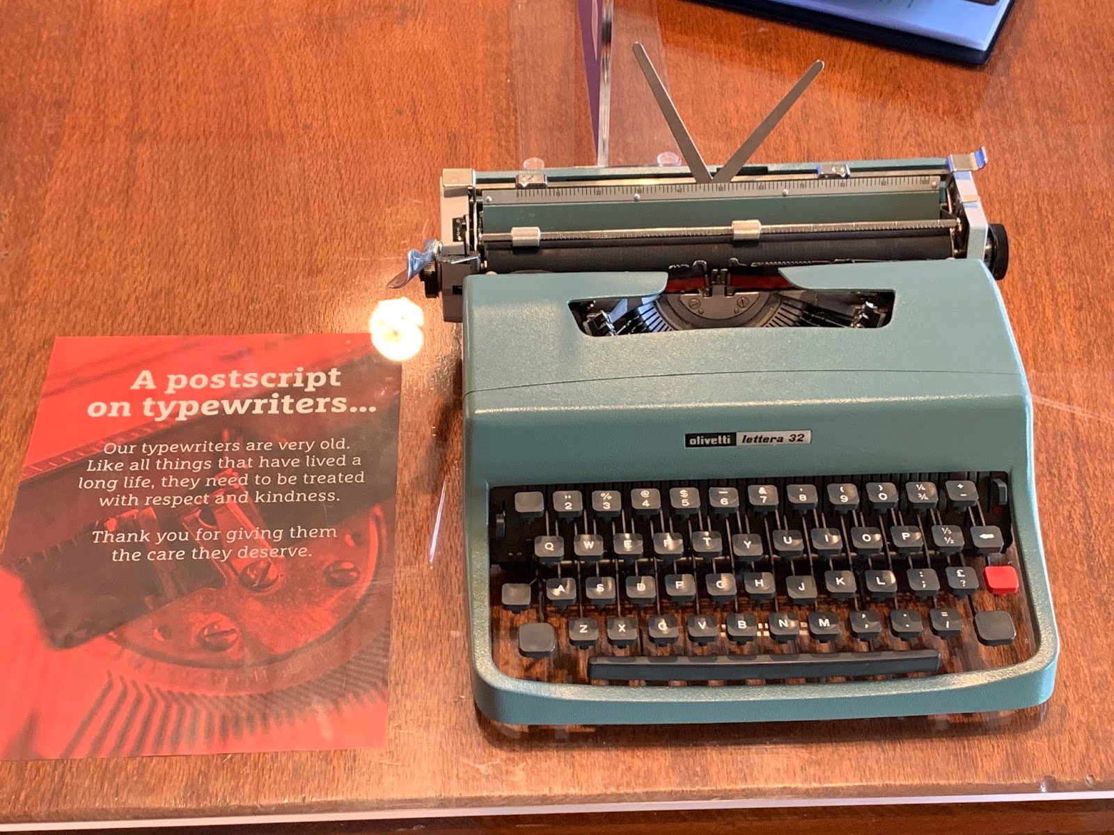 oz.Typewriter: 'Yours Faithfully' - Letter Writing With Typewriters