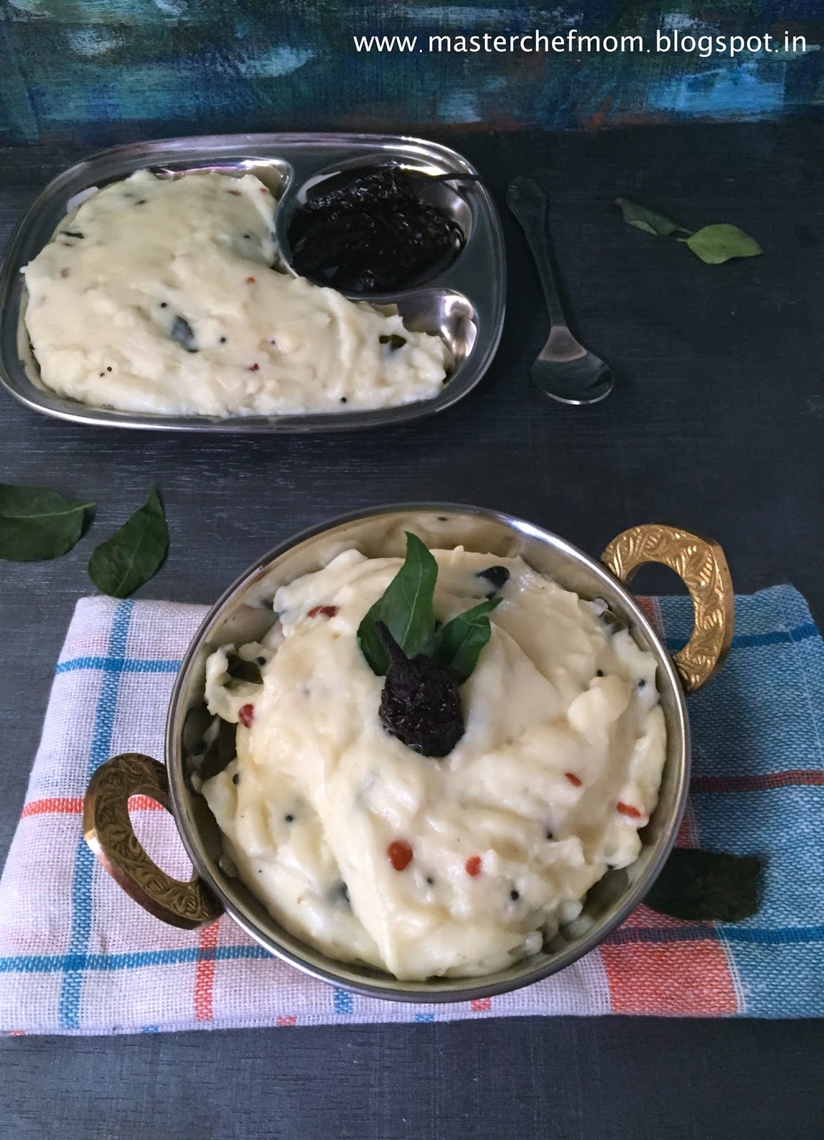 MASTERCHEFMOM: Mor Kali | Mor Koozh | Tamilnadu Special Tiffin | How to ...