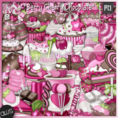 Michal's World: CT Berry Cherry Chocolate Kit
