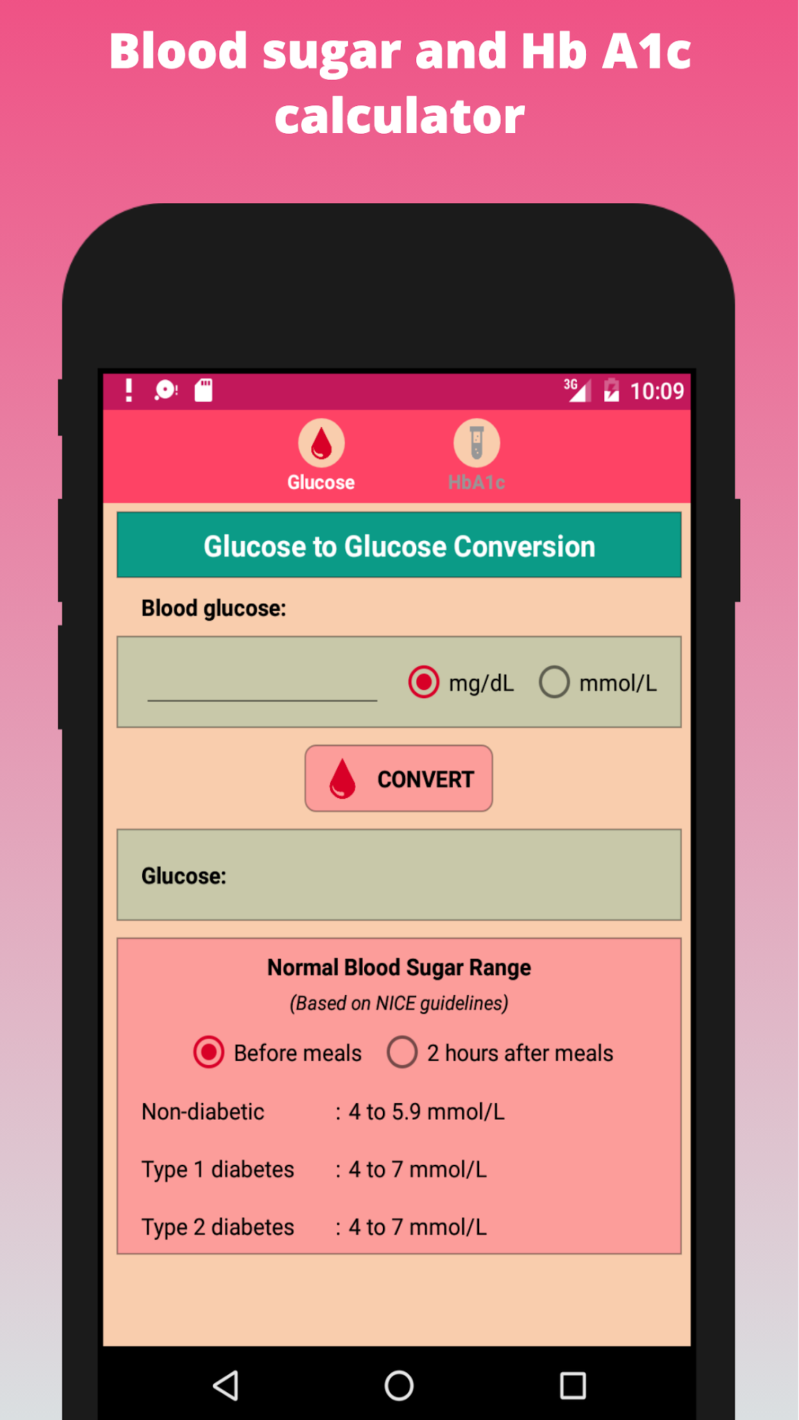Blood Sugar Converter: Glucose Monitor ~ iMedical Apps