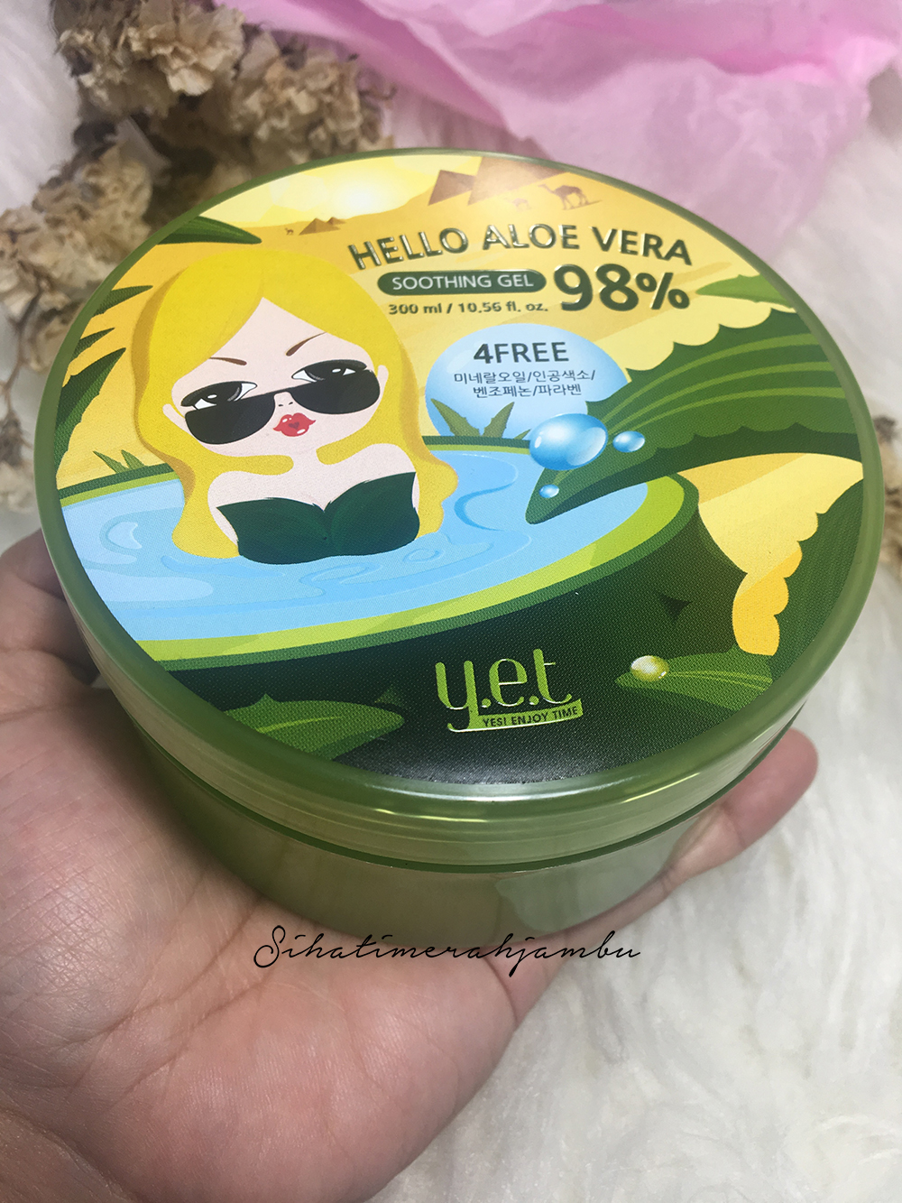 Y.E.T's Hello Aloe Vera Soothing Gel Murah je! | Blog Sihatimerahjambu