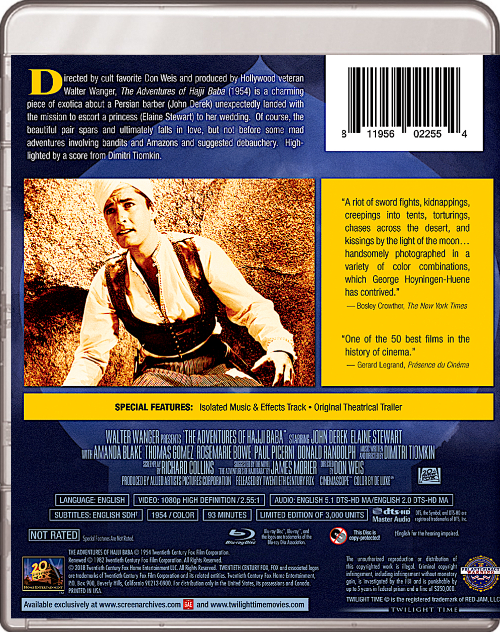 blu-ray and dvd covers: TWILIGHT TIME LIMITED EDITION SERIES BLU-RAYS ...