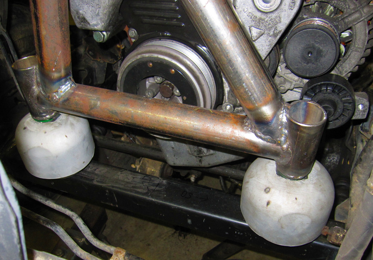 Toyota TDI 4Runner Project - Diesel Conversion: Engine mount for TDI is ...