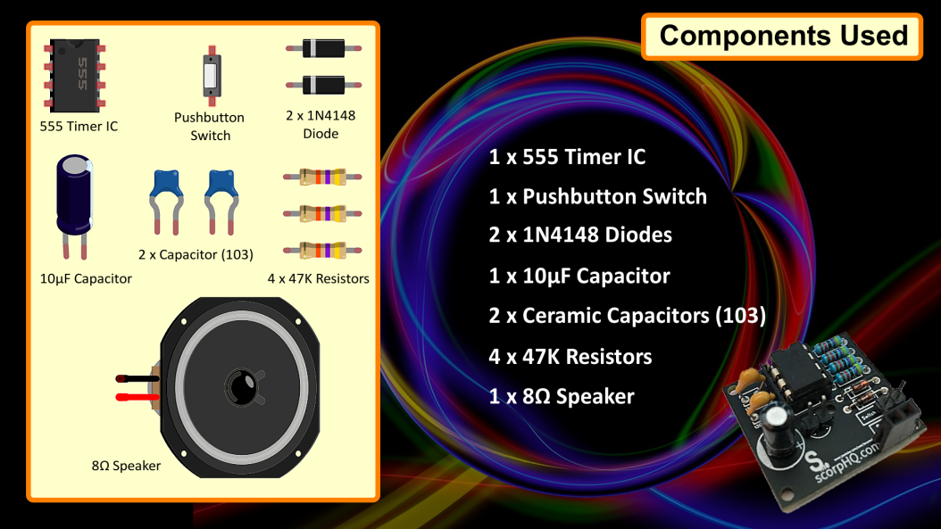 Two Tone Doorbell Using IC 555 | Hackaday.io