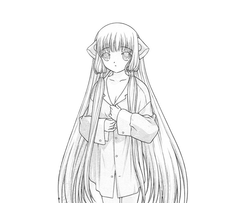 Chobits Atashi Chi Style | How Coloring