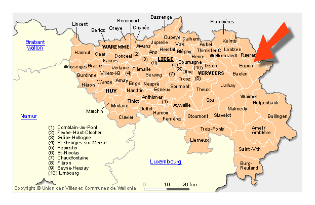 2023 - Une année pour moi: Visite à Eupen
