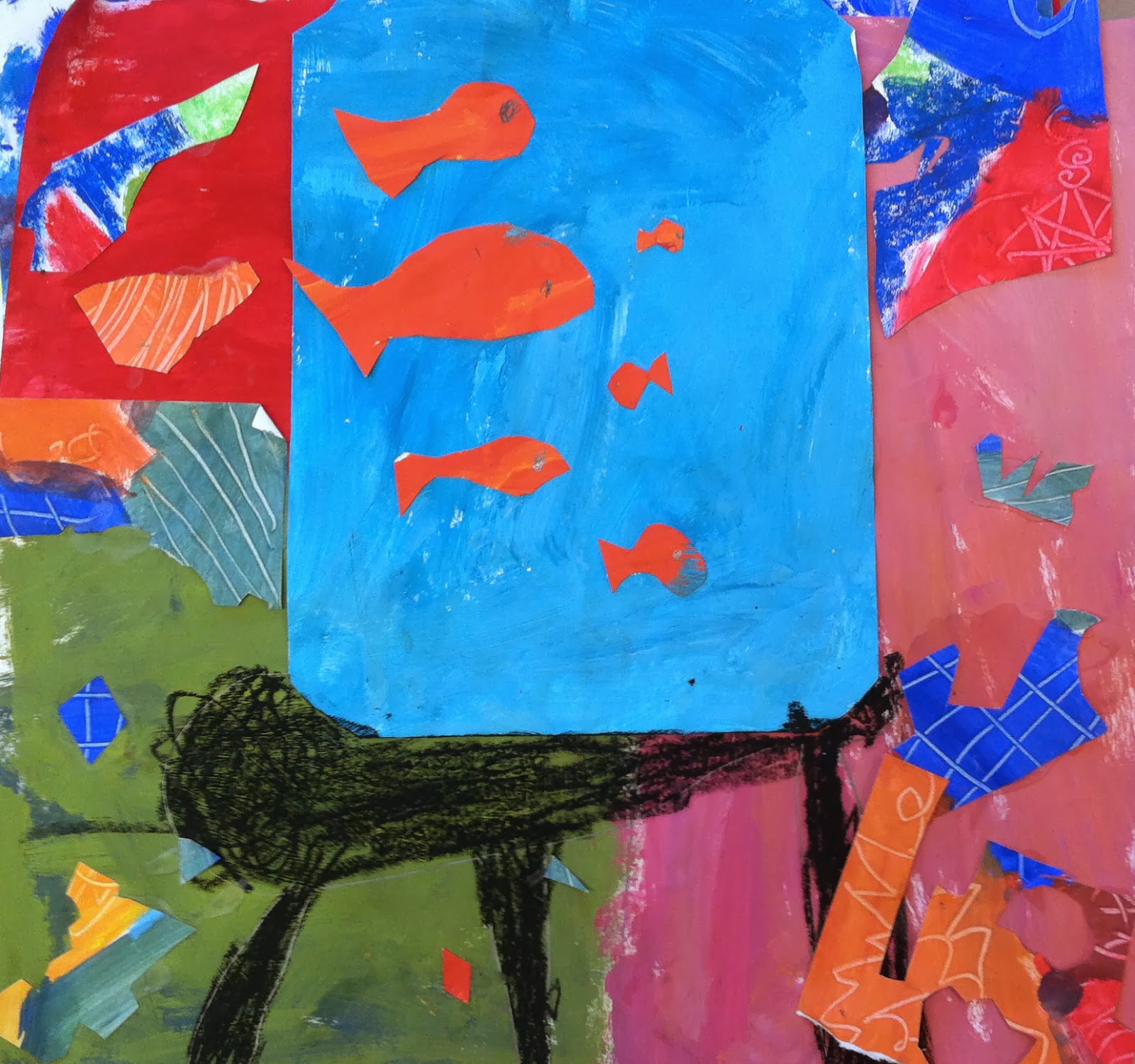 Artists For Kids: Kindergarten - Henri Matisse's Gold Fish Bowl and His ...