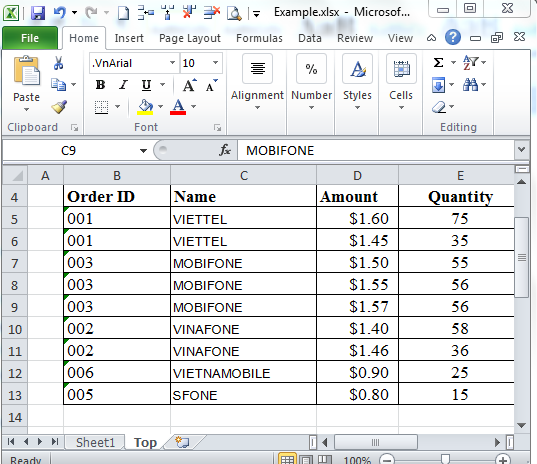 Tutorial Microsoft Excel Office: Change the font in a cell in Excel 2010