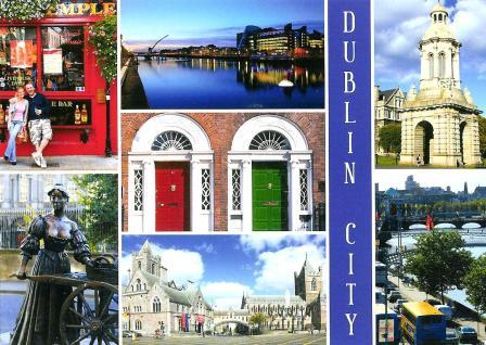 My postcard collection: Dublin - Ireland