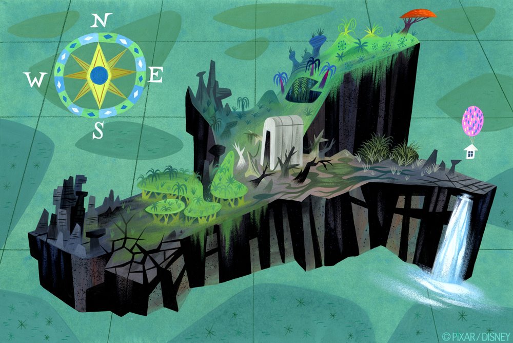 Living Lines Library: Up (2009) - Color Scripts, Part 2