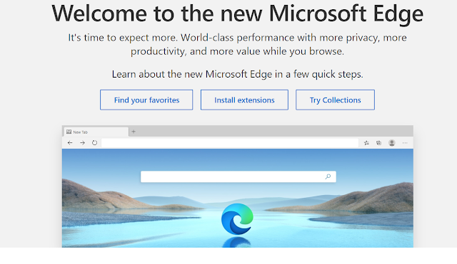 Microsoft’s new Edge Chromium browser