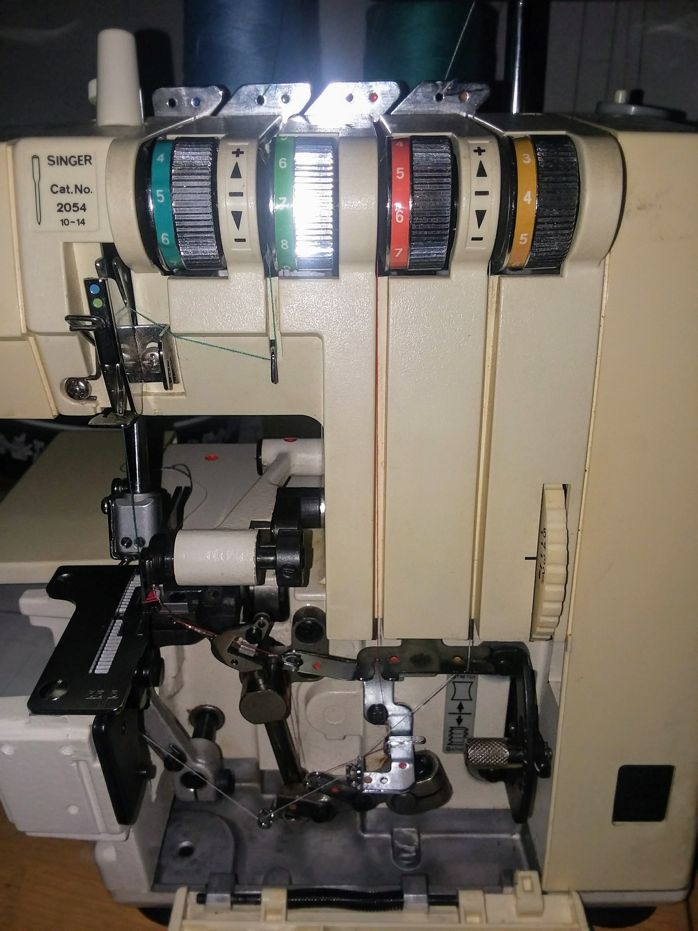 Serger Stitch Sample Notebook or HOW to adjust tensions on your serger