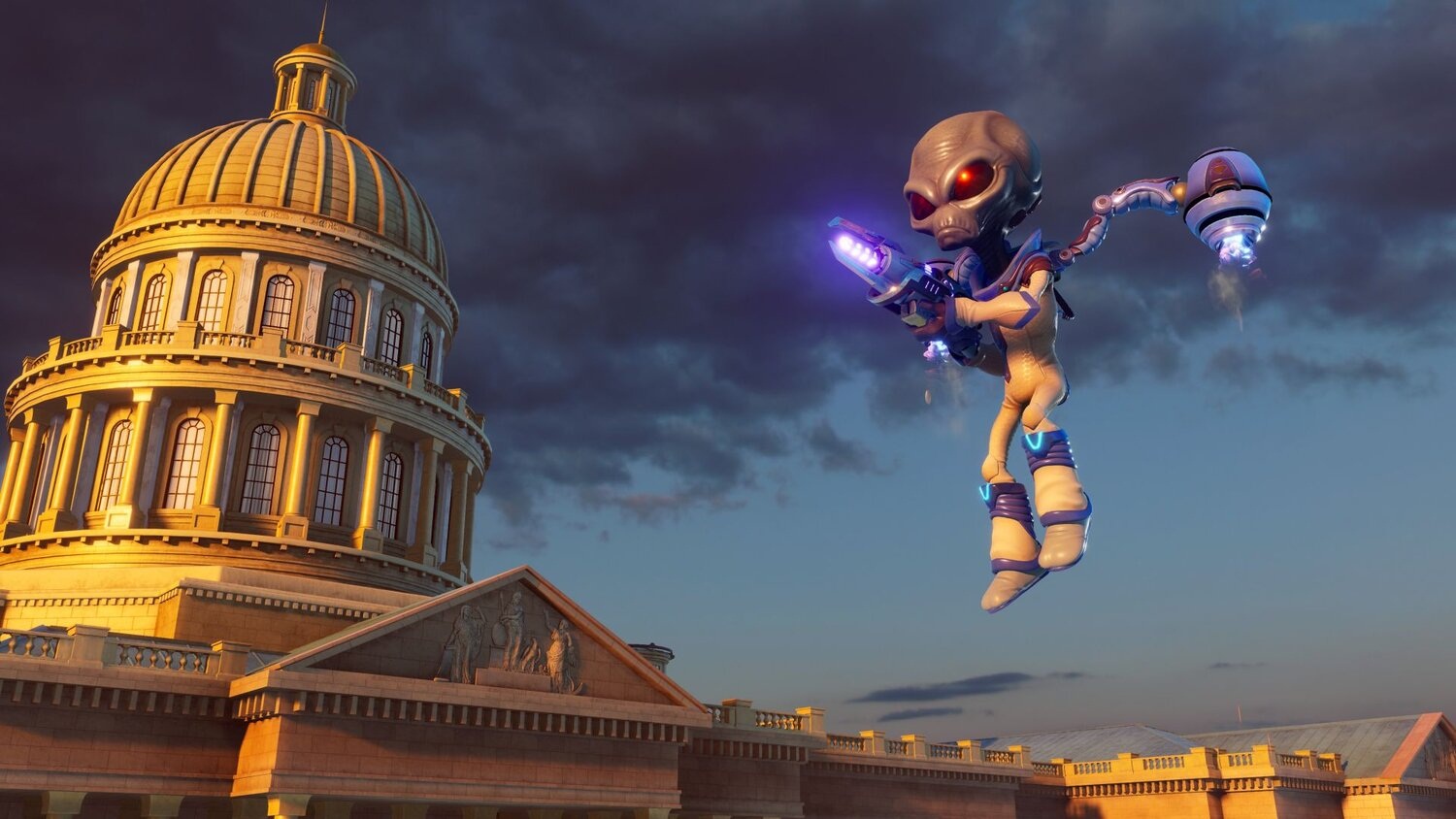 Galaxy Fantasy: Tráiler interactivo de ¡Destroy All Humans!