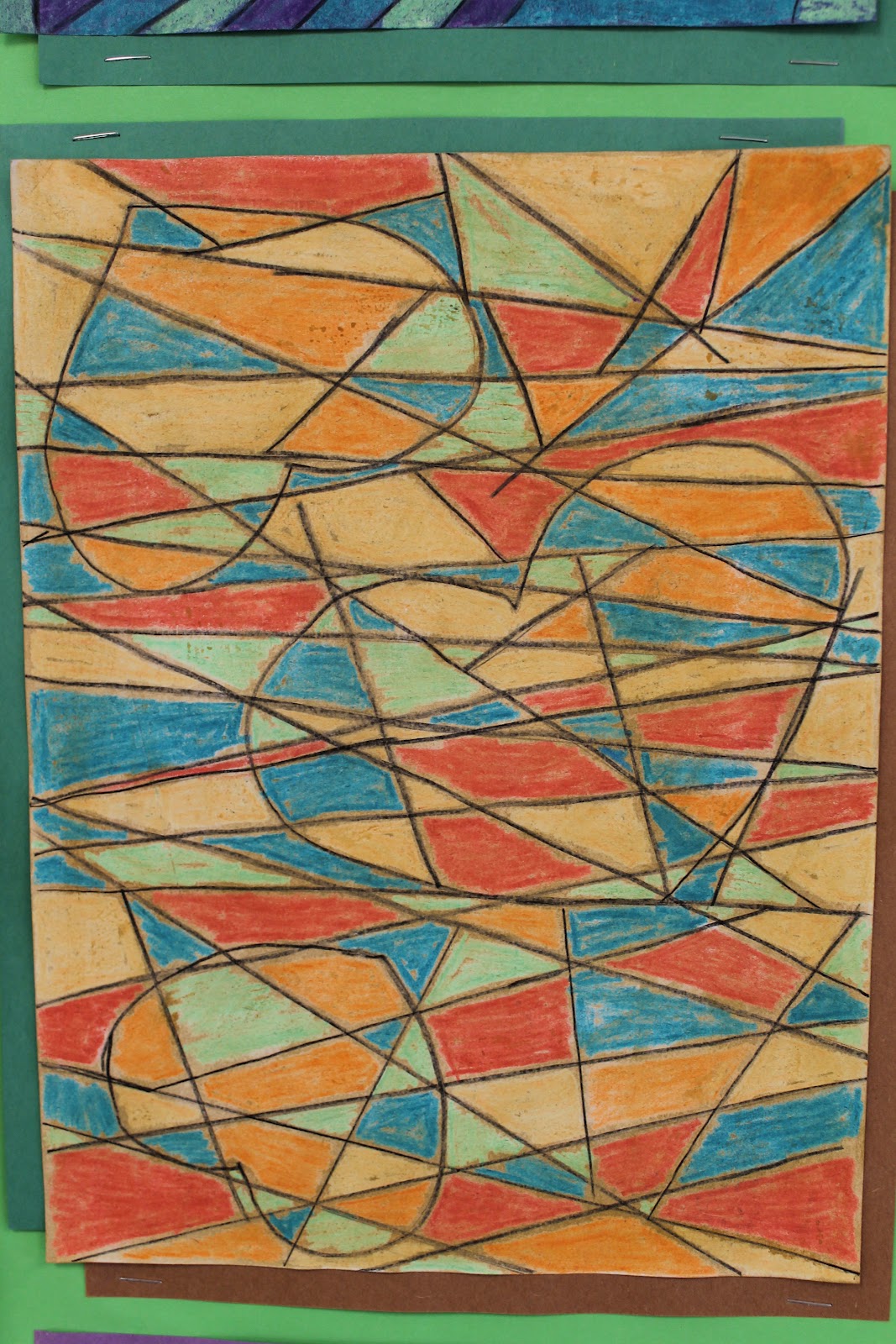 The Elemental Art Room: Cubist Hearts (Paul Klee)