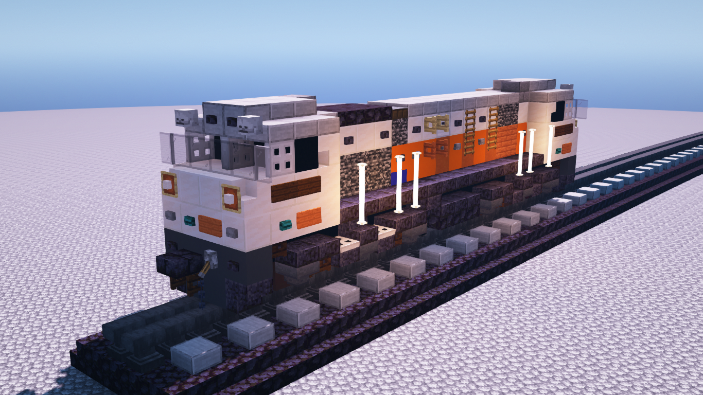 Minecraft Indonesian CC 206 Locomotive.