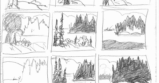 Natural Spaces. Wild Places. Landscape Art by Warren Peterson.: Drawing ...