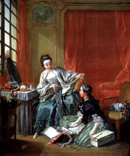 Talking Objects: The Portrait at the Toilette in French Rococo Art