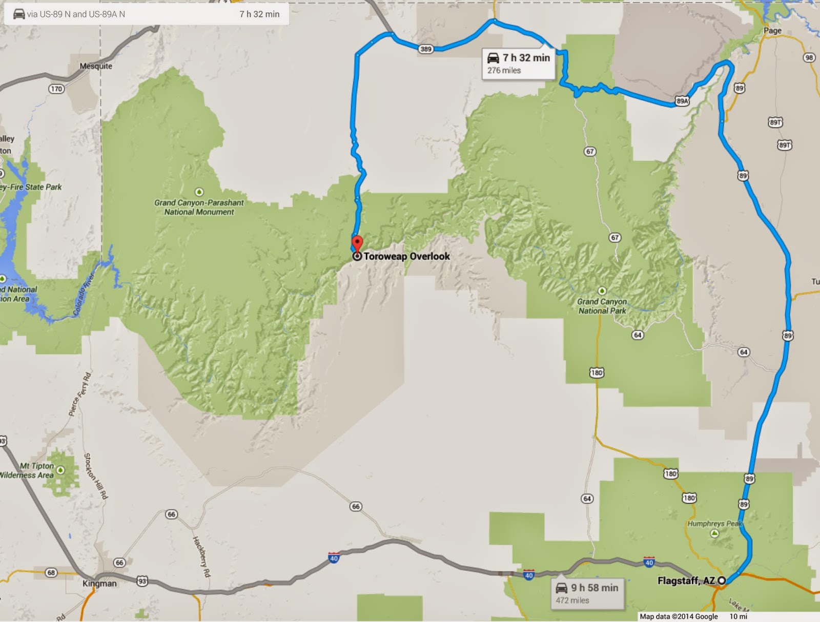 Running From Moose: Grand Canyon's North Rim: Toroweap/Tuweep Area