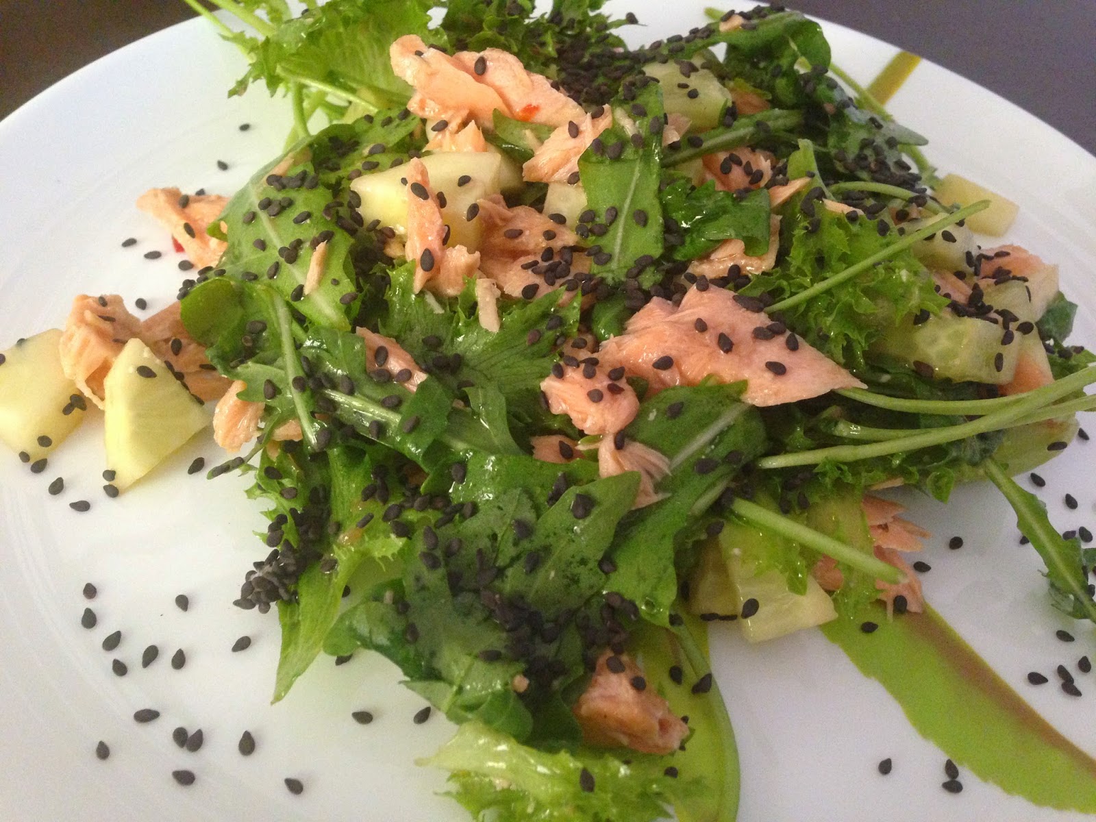 Viegli: Vakardienas foreles salāti