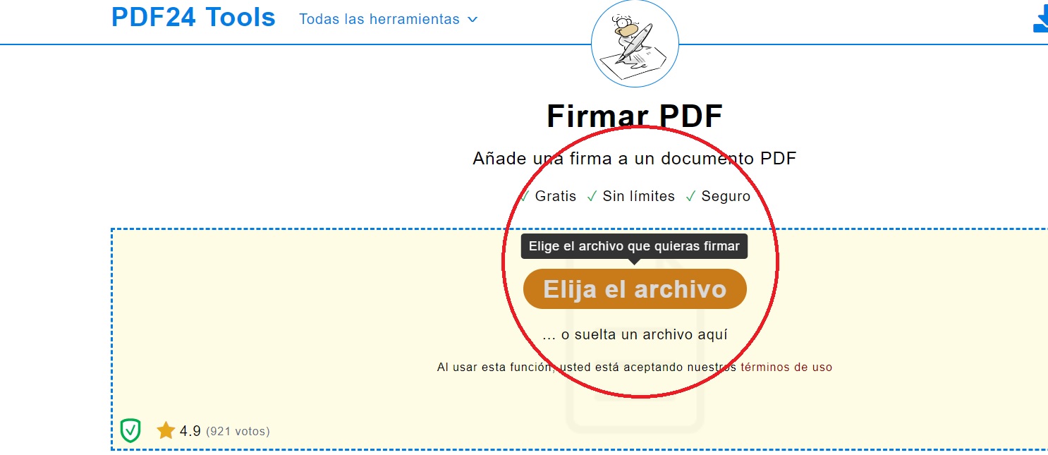 Como firmar un documento PDF de forma fácil, rápida y gratis ~ OTEChile