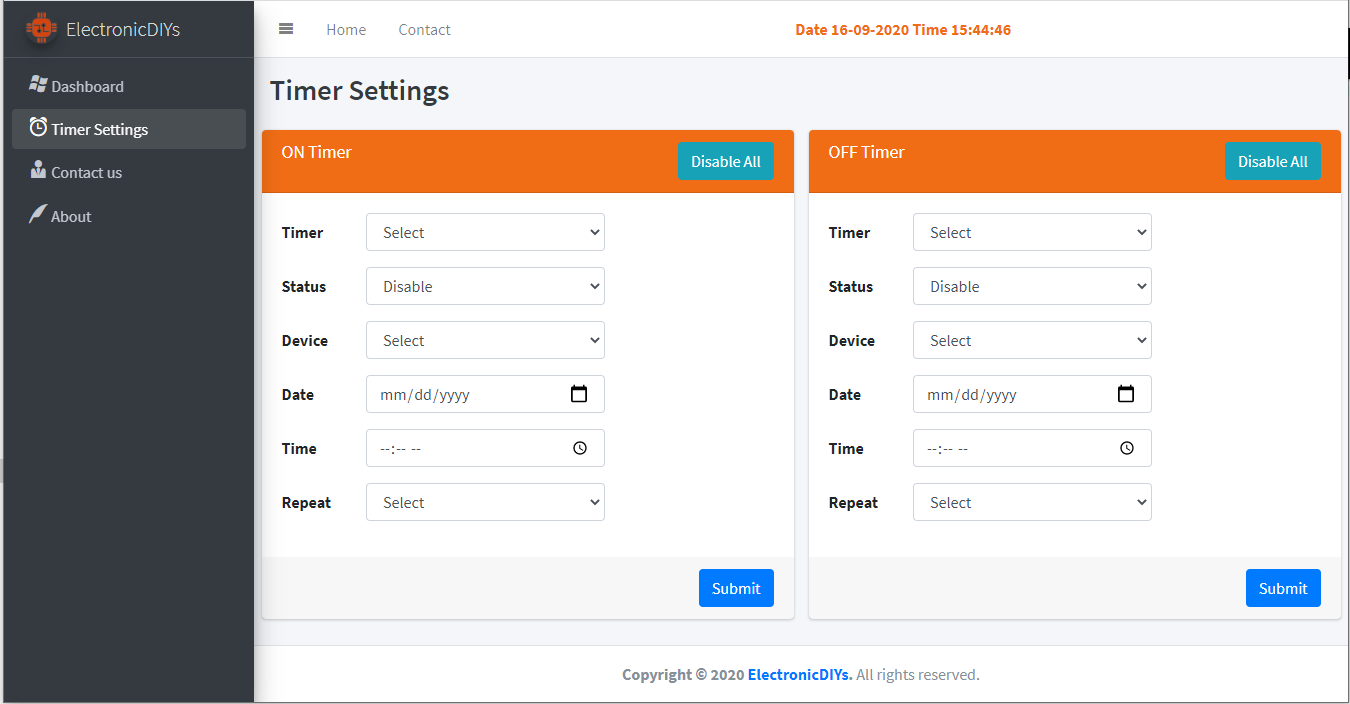 HOME AUTOMATION v03 USING ESP8266 - ElectronicDIYs