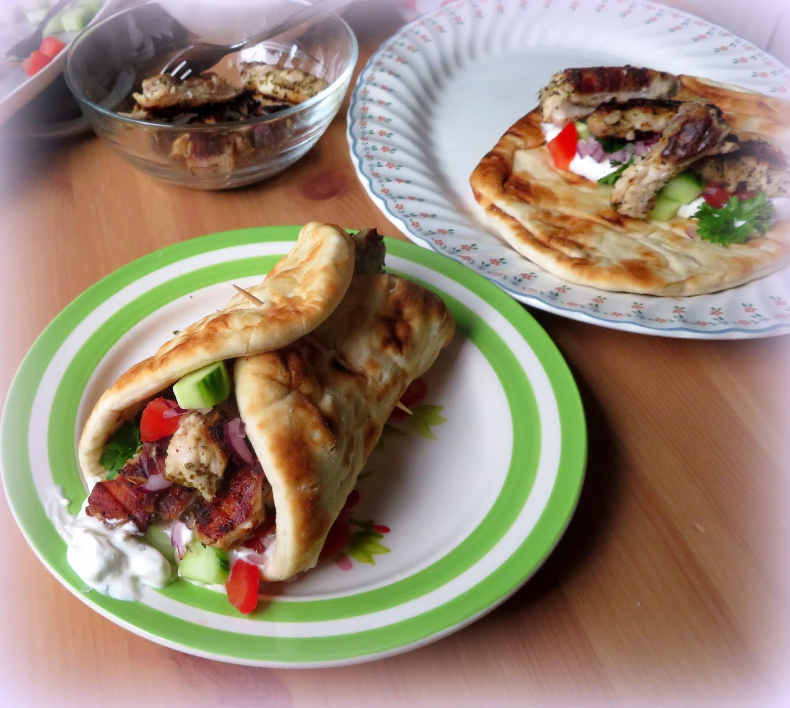 Easy Chicken Gyros | The English Kitchen